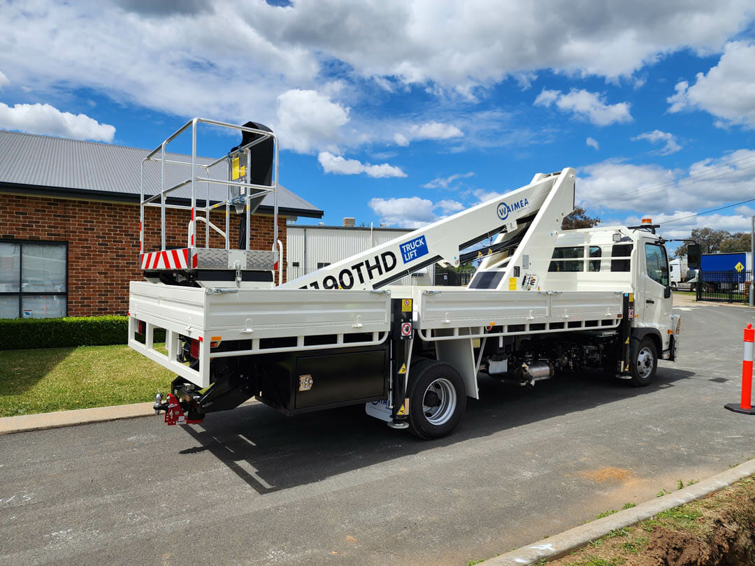 Monitor E190THD Hino 4x2 Truck Lift | 18.5m Boom Height — Monitor