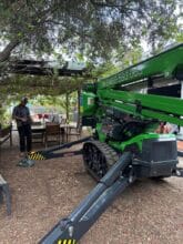 Leguan 190 Spider Lift — Monitor