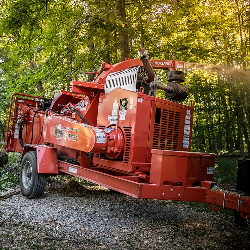 Morbark Beever 1821 Diesel Wood Chipper — Monitor