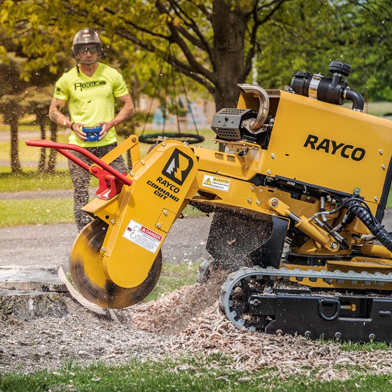 Rayco RG55T-R Petrol Stump Grinder — Monitor